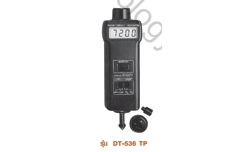 มิเตอร์วัดความเร็วรอบ Tachometer แบบ Contact กับ Non Contact ต่างกัน ...