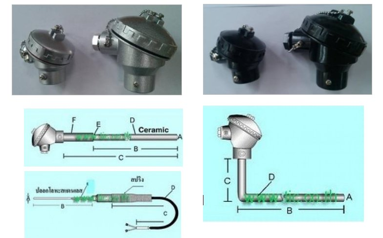 หัววัดอุณหภูมิ NTC, PTC , RTD แตกต่างกันอย่างไร? | TIC